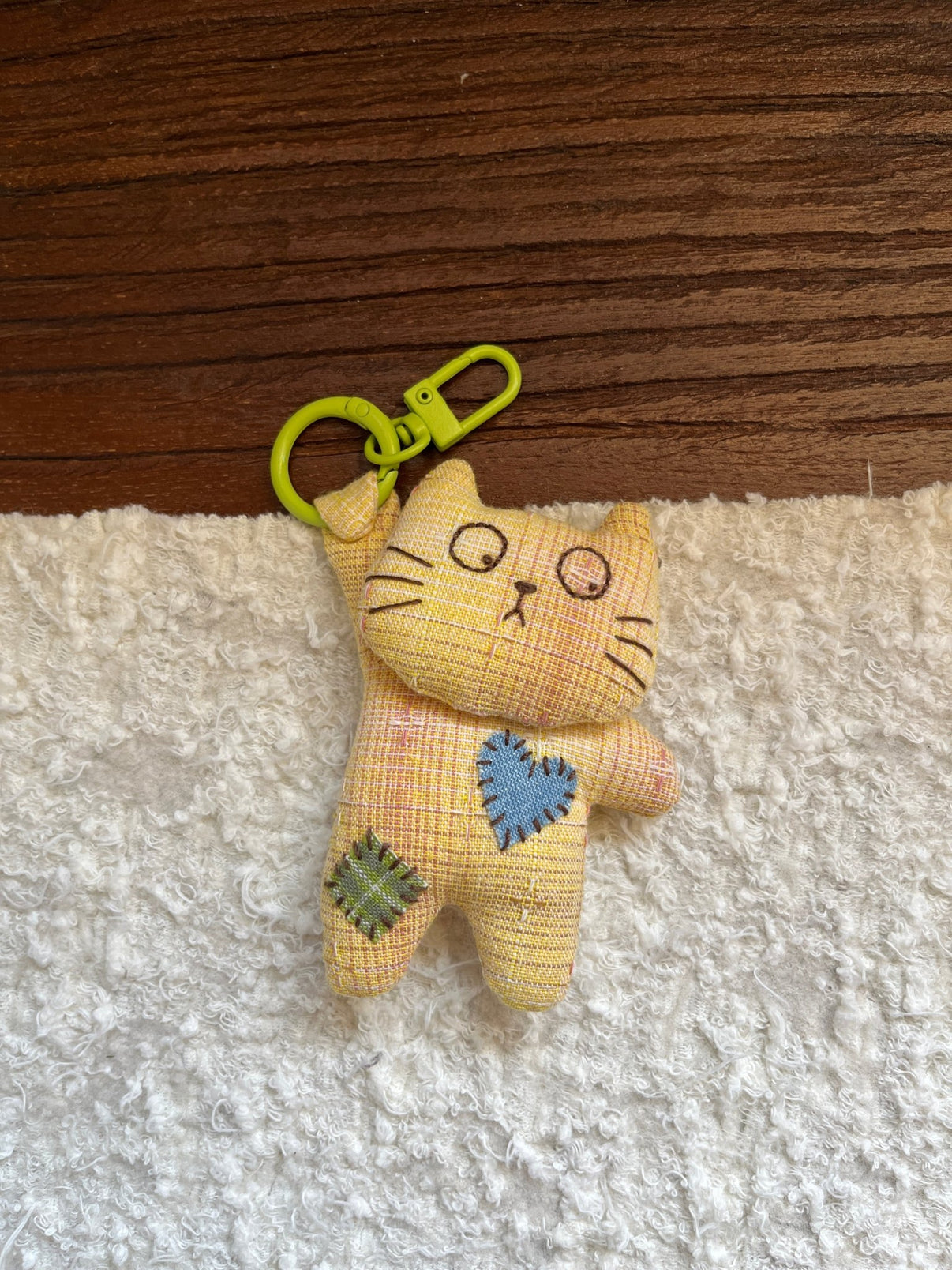 Paw-Stuck Kitty Bag Charm – Made by Frey