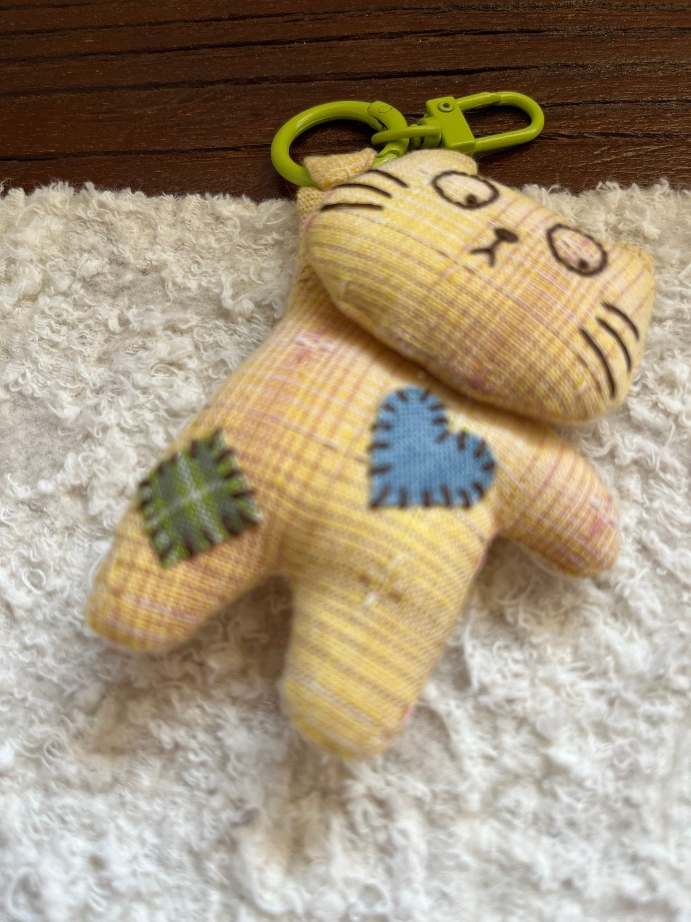 Paw-Stuck Kitty Bag Charm – Made by Frey